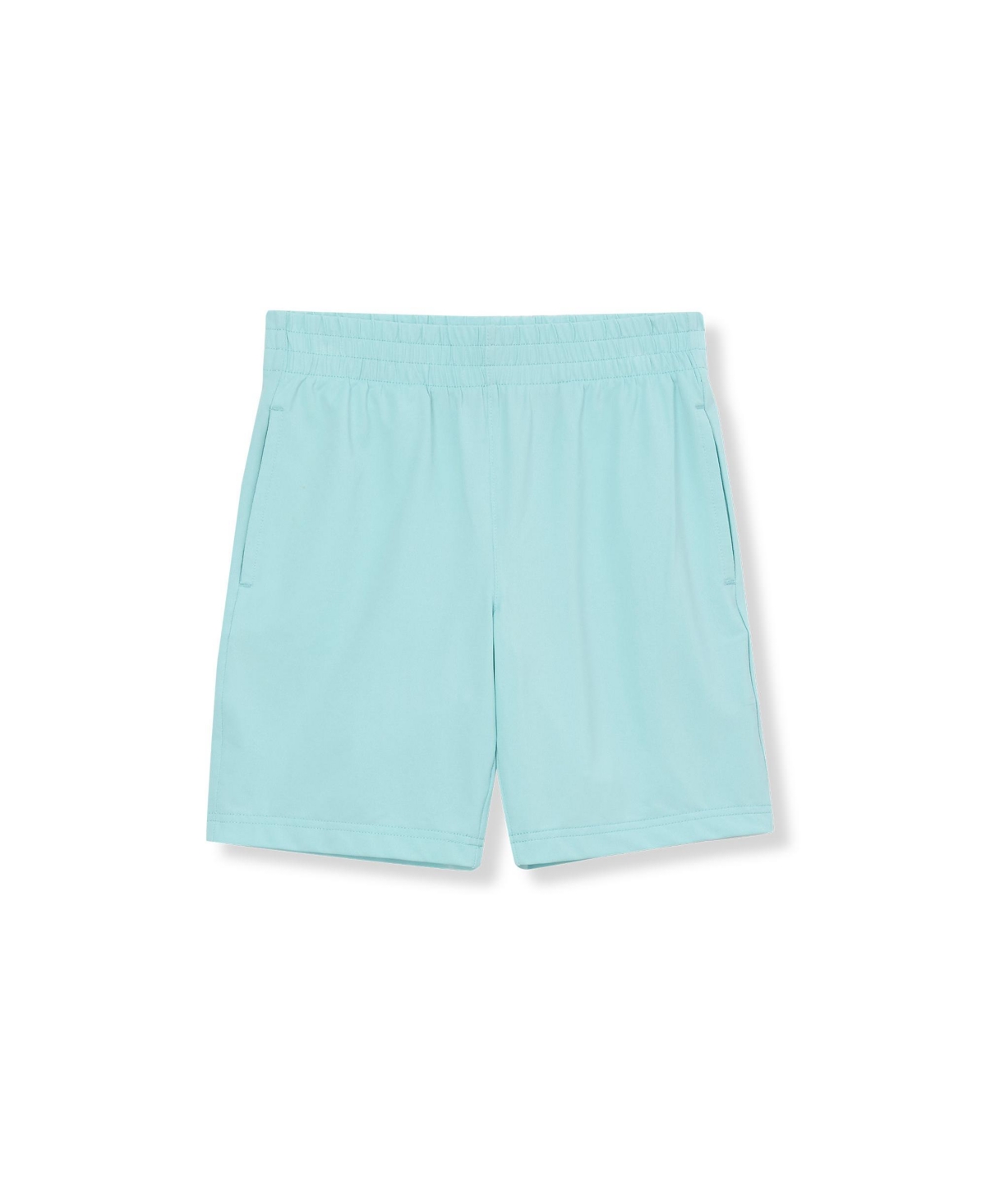 Click here for Lands End Big Boys Husky Athletic Shorts - Aqua ic... prices