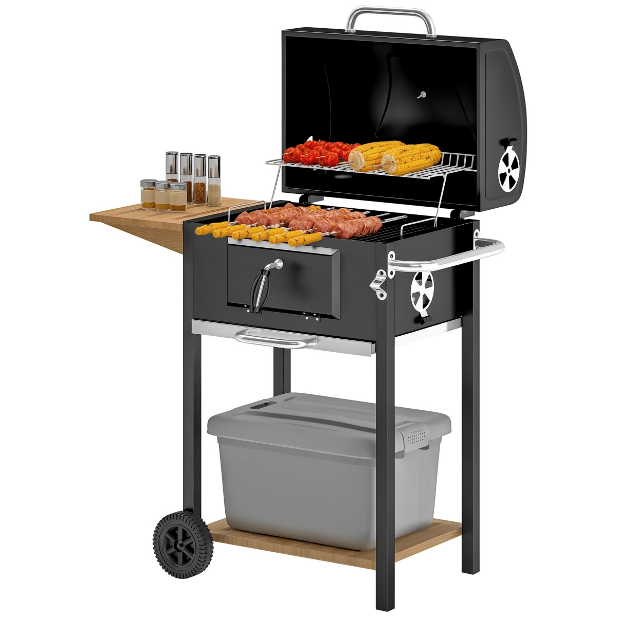Click here for Outsunny Charcoal Bbq Grill  Outdoor Portable Gril... prices