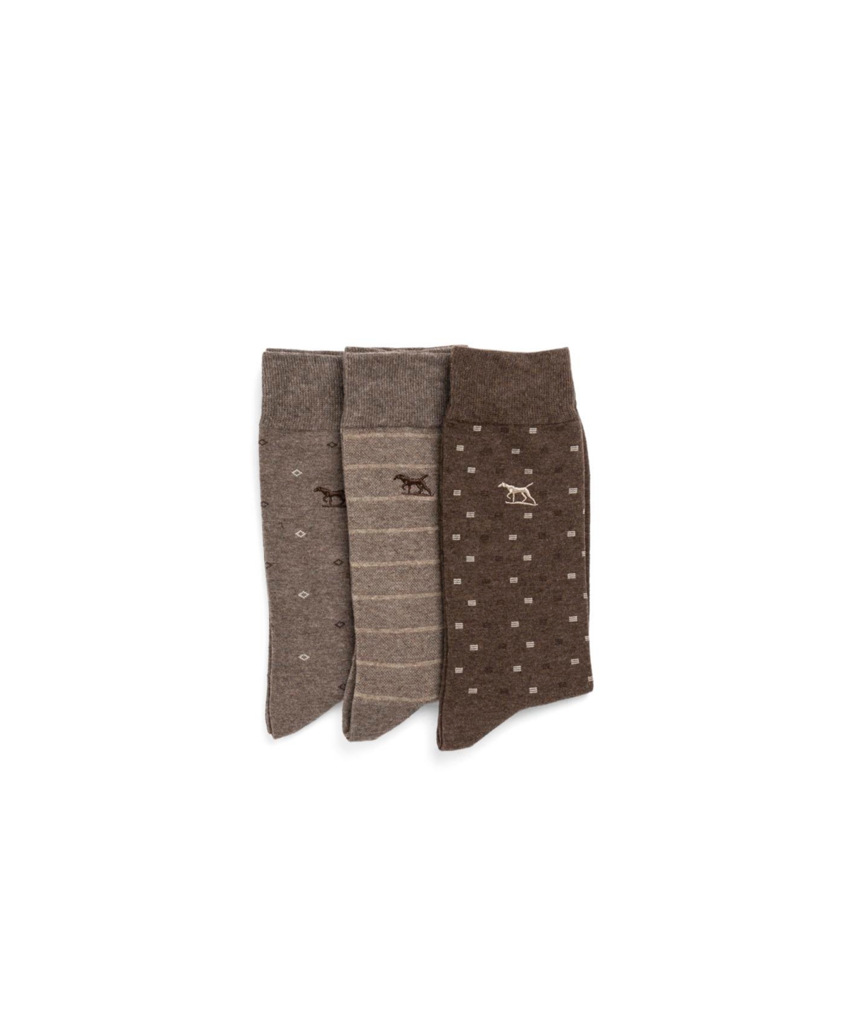 Click here for Rodd & Gunn Mens Seacliff Multi Sock 3 Pack - Eart... prices