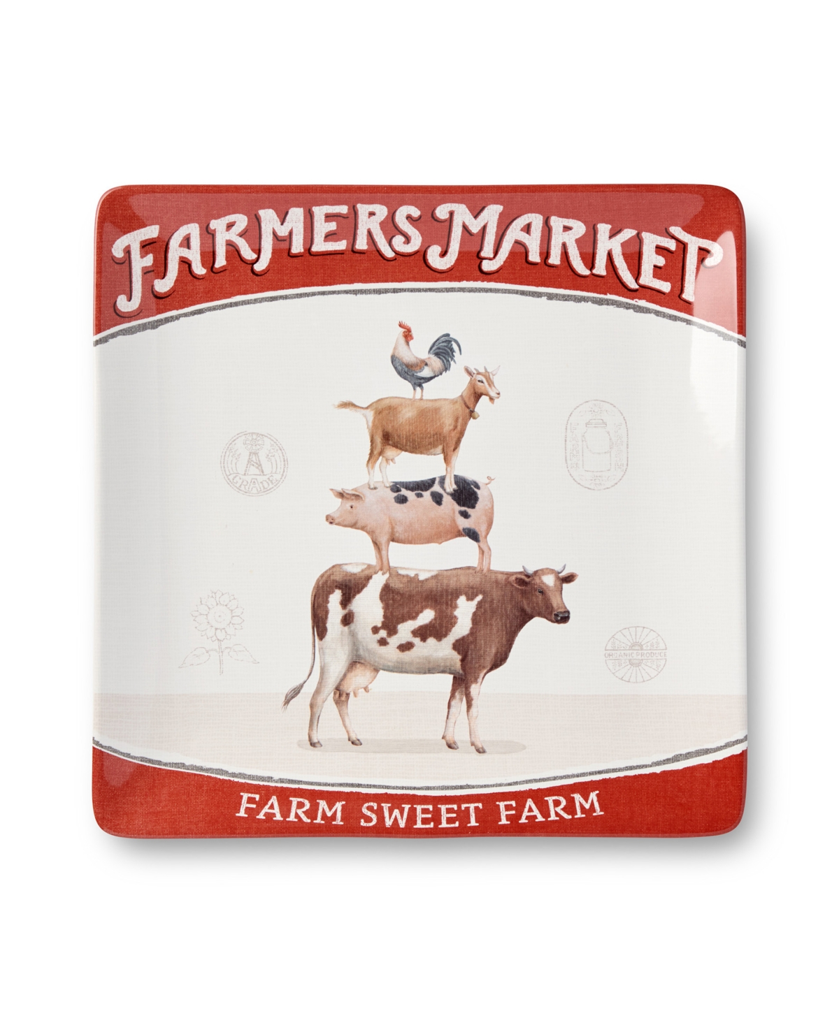 Click here for Certified International Vintage Farm Square Platte... prices