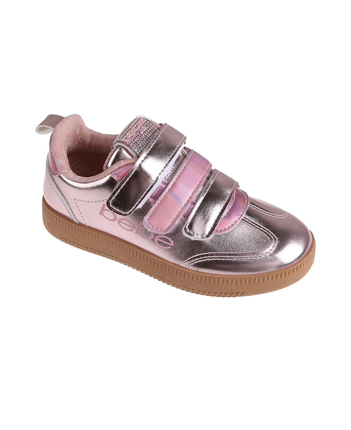 Click here for Bebe Little Girls Low Top with Multi Metallic Snea... prices