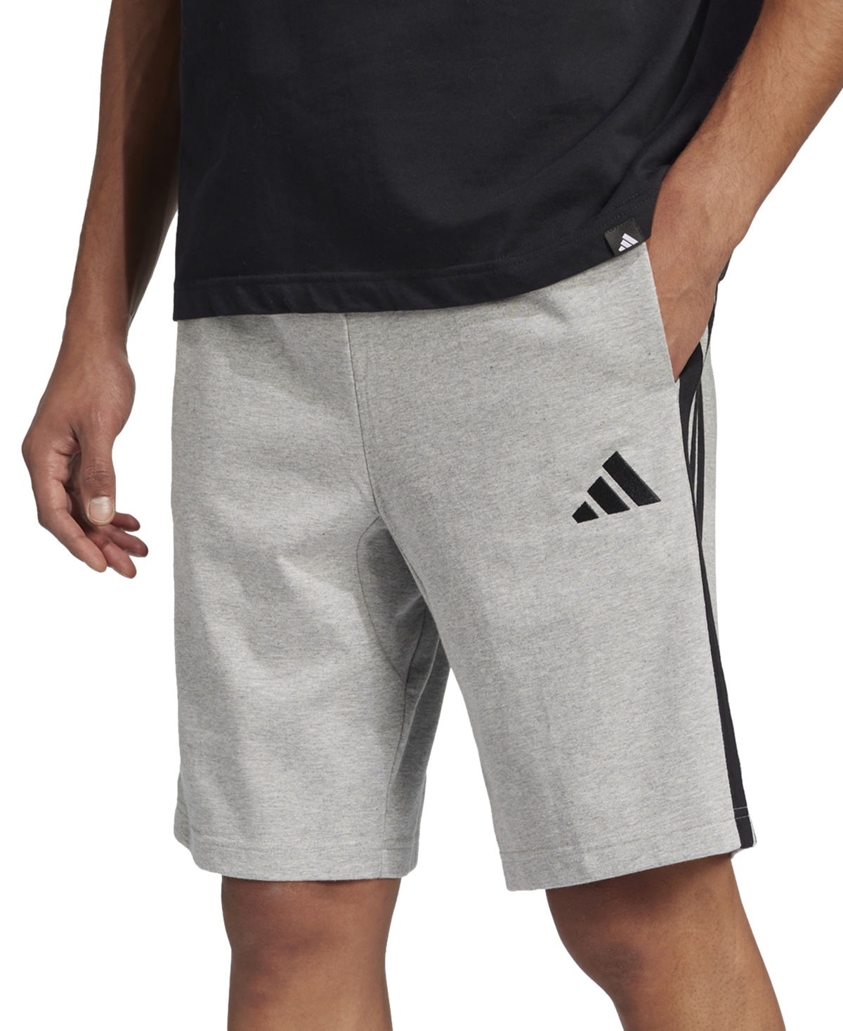 Click here for adidas Mens Jersey Shorts - Mgh/blk prices
