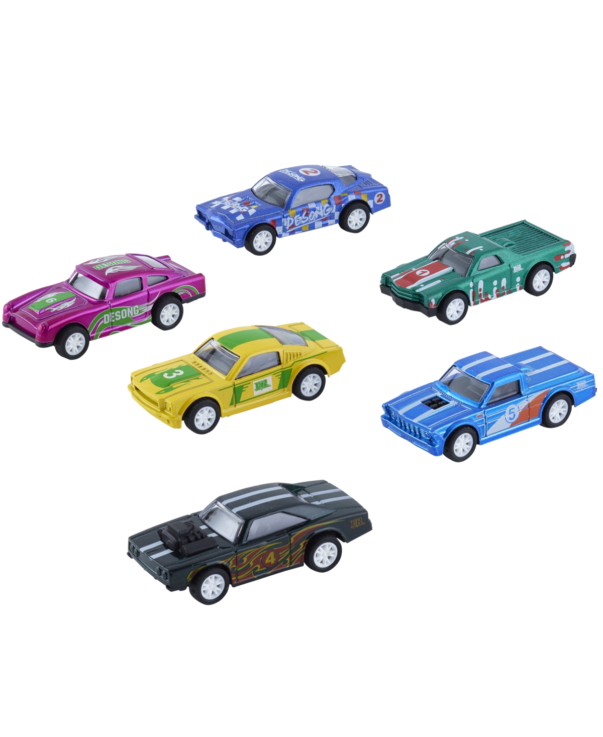 Click here for Fast Lane Pull Back Diecast Vehicles  6-Pack - Mul... prices