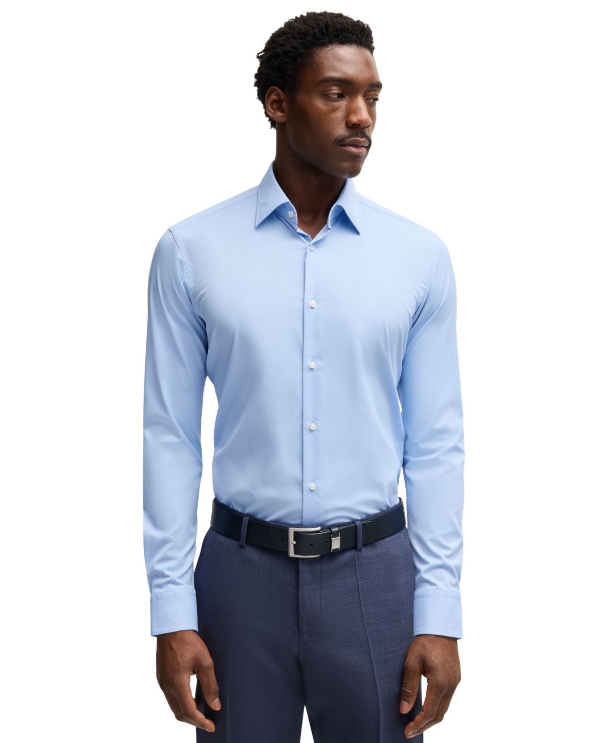 Click here for Boss by Hugo Boss Mens Structured Stretch Regular-... prices