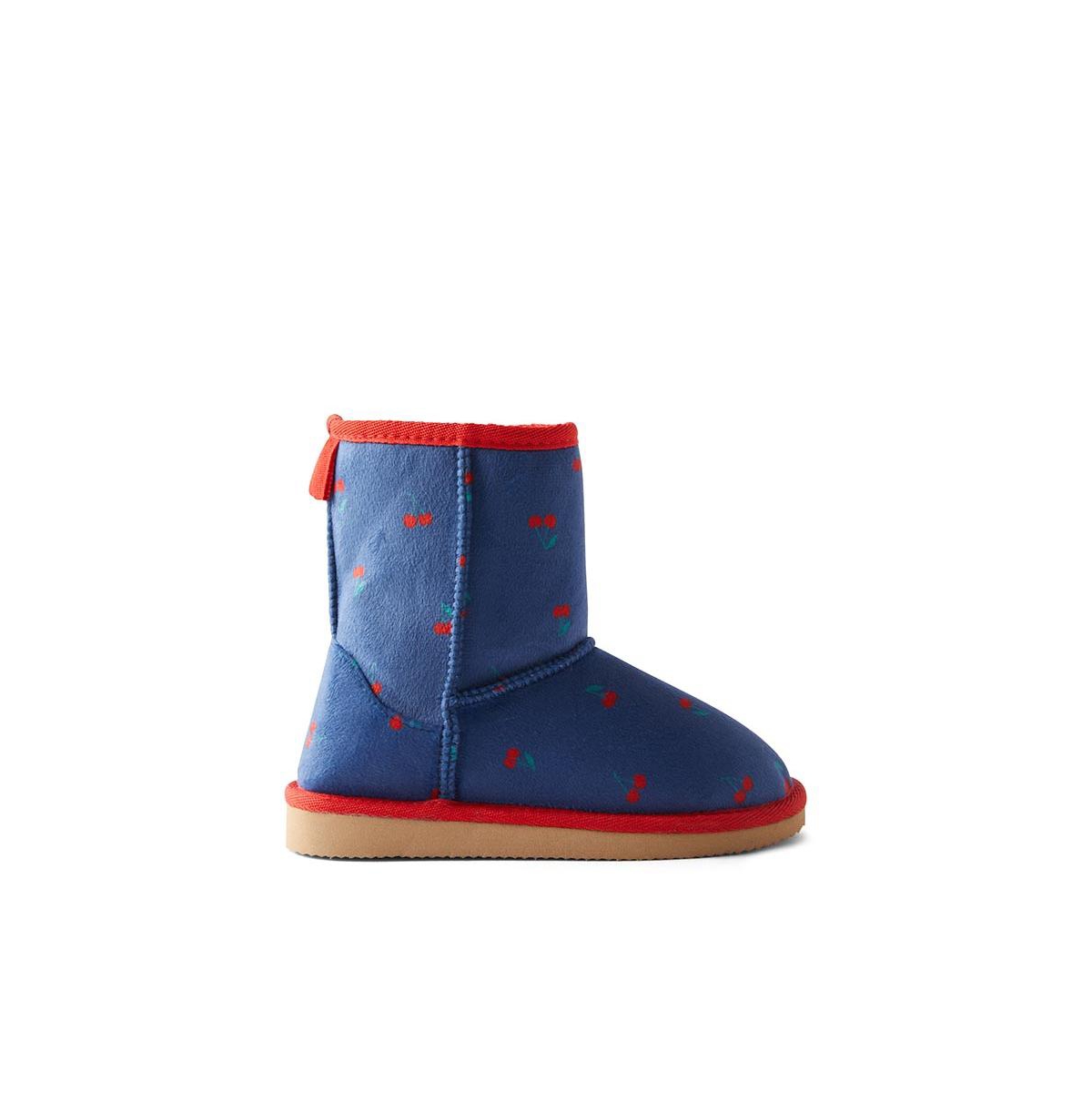 Click here for Cotton On Boys Home Boot - Squid ink/cherries prices