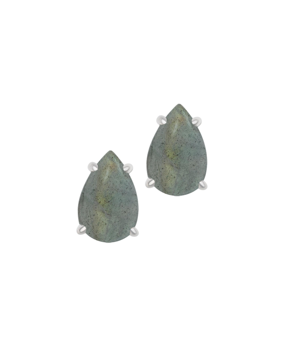 Click here for Adornia Fine Labradorite Pear Cut Studs .925 sterl... prices
