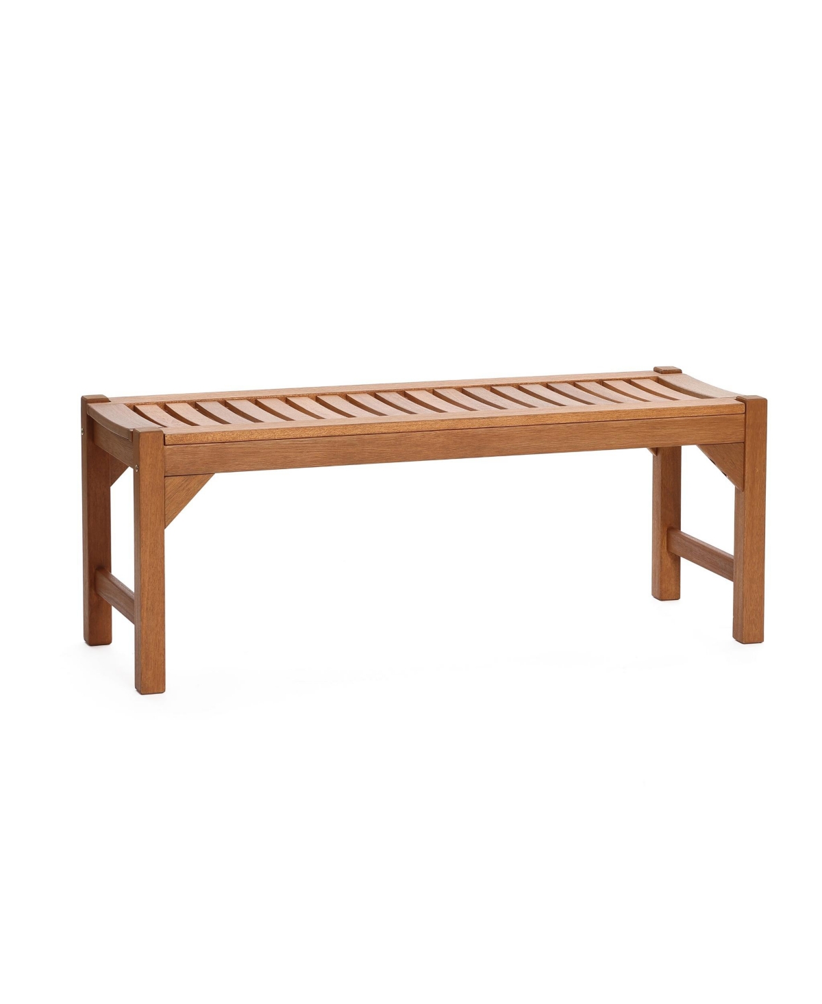 Click here for LuxenHome Natural Solid Wood 47.2-Inch Long Rectan... prices