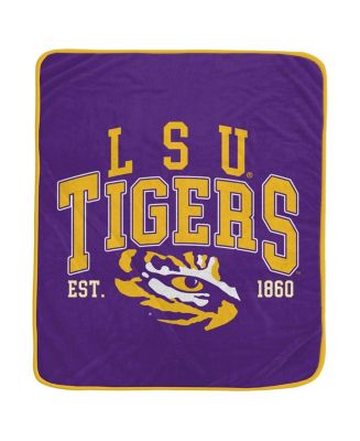 Pegasus Home Fashions LSU Tigers Vintage Arch Ultra Soft 50" x 60 ...