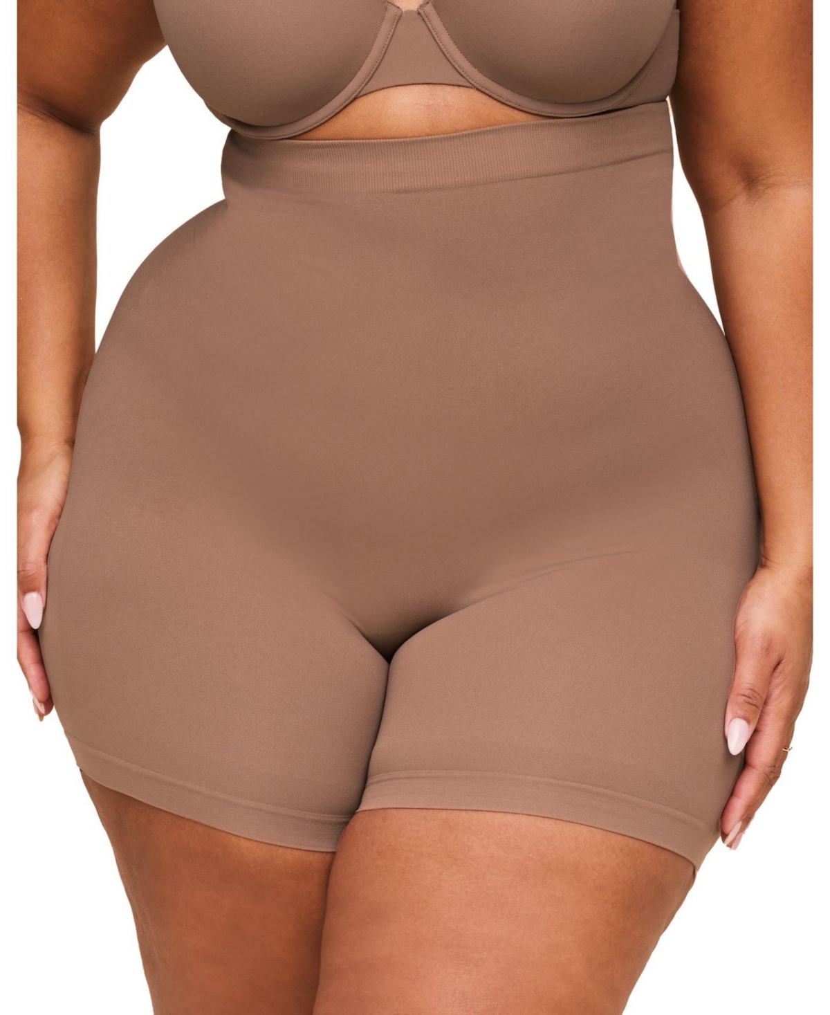 Click here for Adore Me Plus Size Reece High-Waisted Smoothing Sh... prices