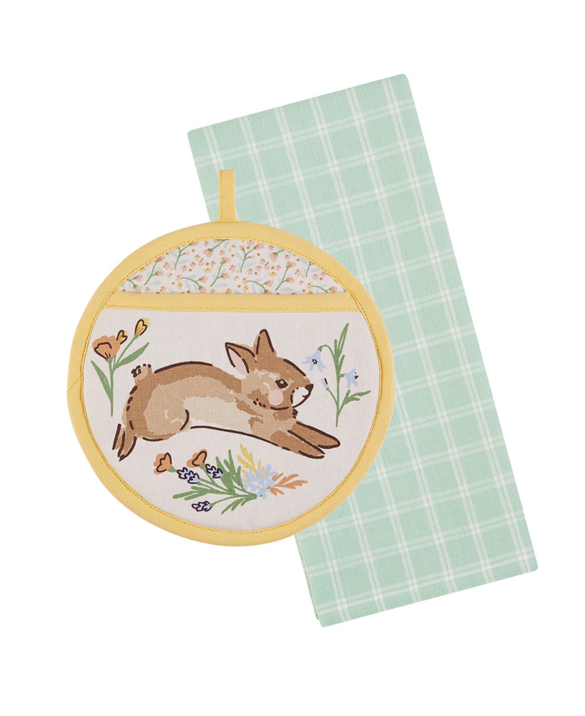 Click here for Design Imports Spring Bunny Cotton Potholder and D... prices