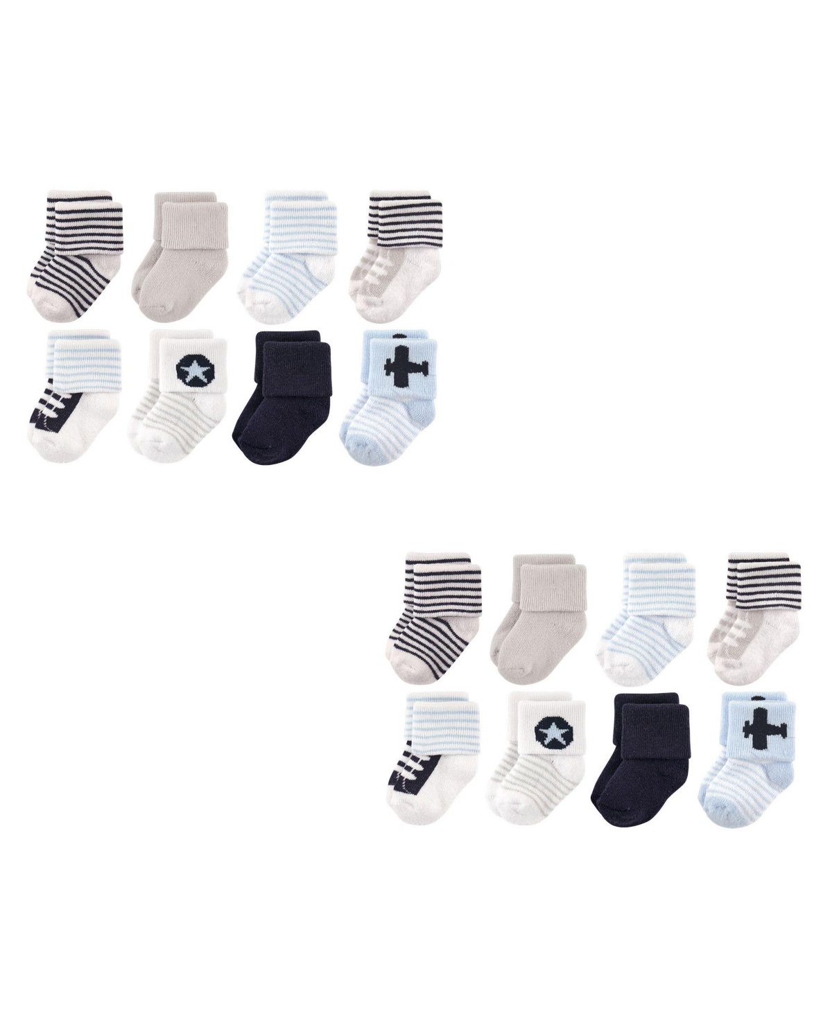 Click here for Luvable Friends Baby Boys Terry Fabric Sock Collec... prices