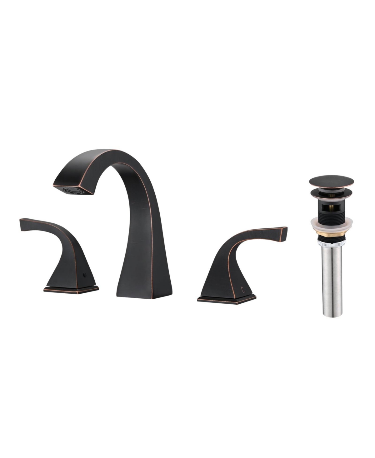 Click here for 2-Handle Bathroom Sink Faucet with Drain  Oil Rubb... prices