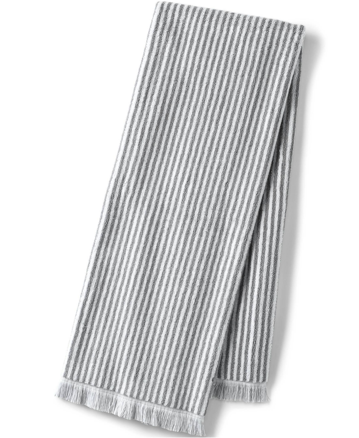 Click here for Lands End Cotton Yarn-dyed Stripe Bath Towel - Ult... prices