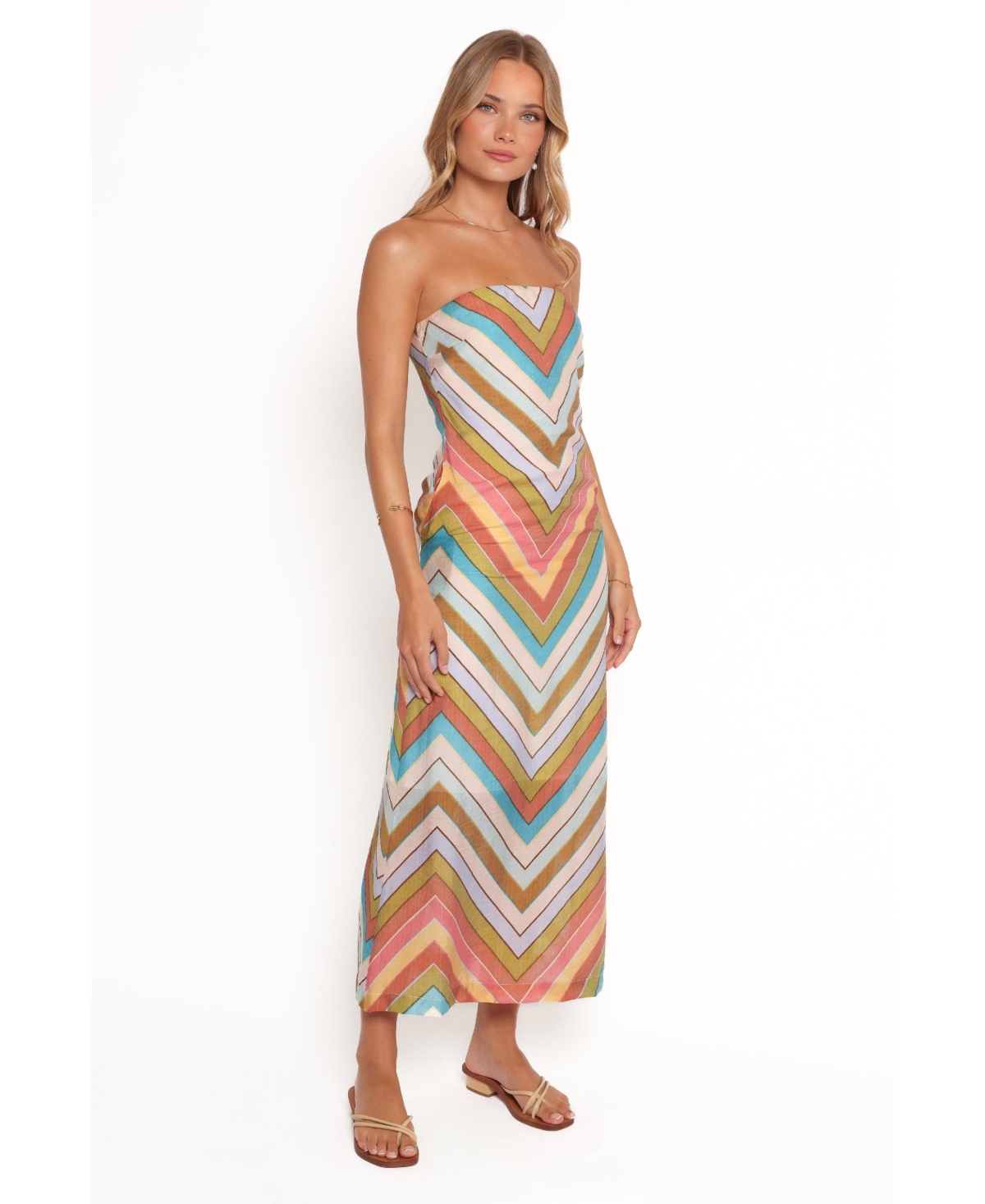 Click here for Petal and Pup Womens Lane A-Line Maxi Dress - Mult... prices