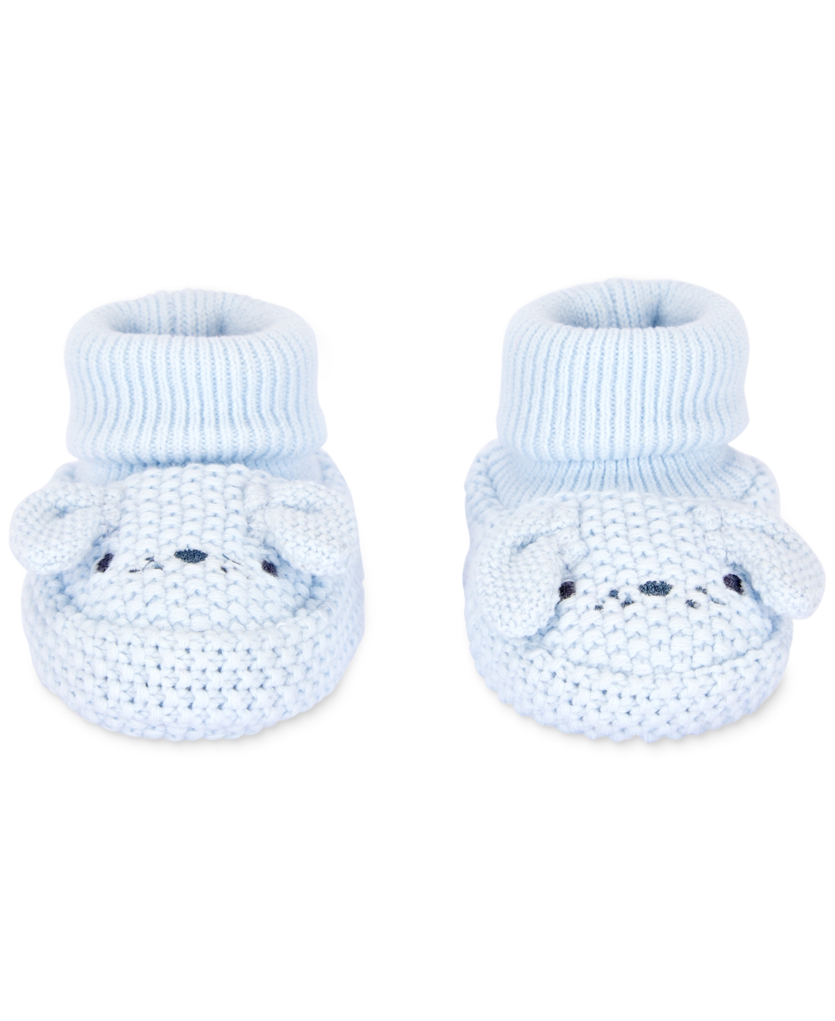 Click here for Carters Baby Cotton Crochet Booties - Blue/Puppy prices