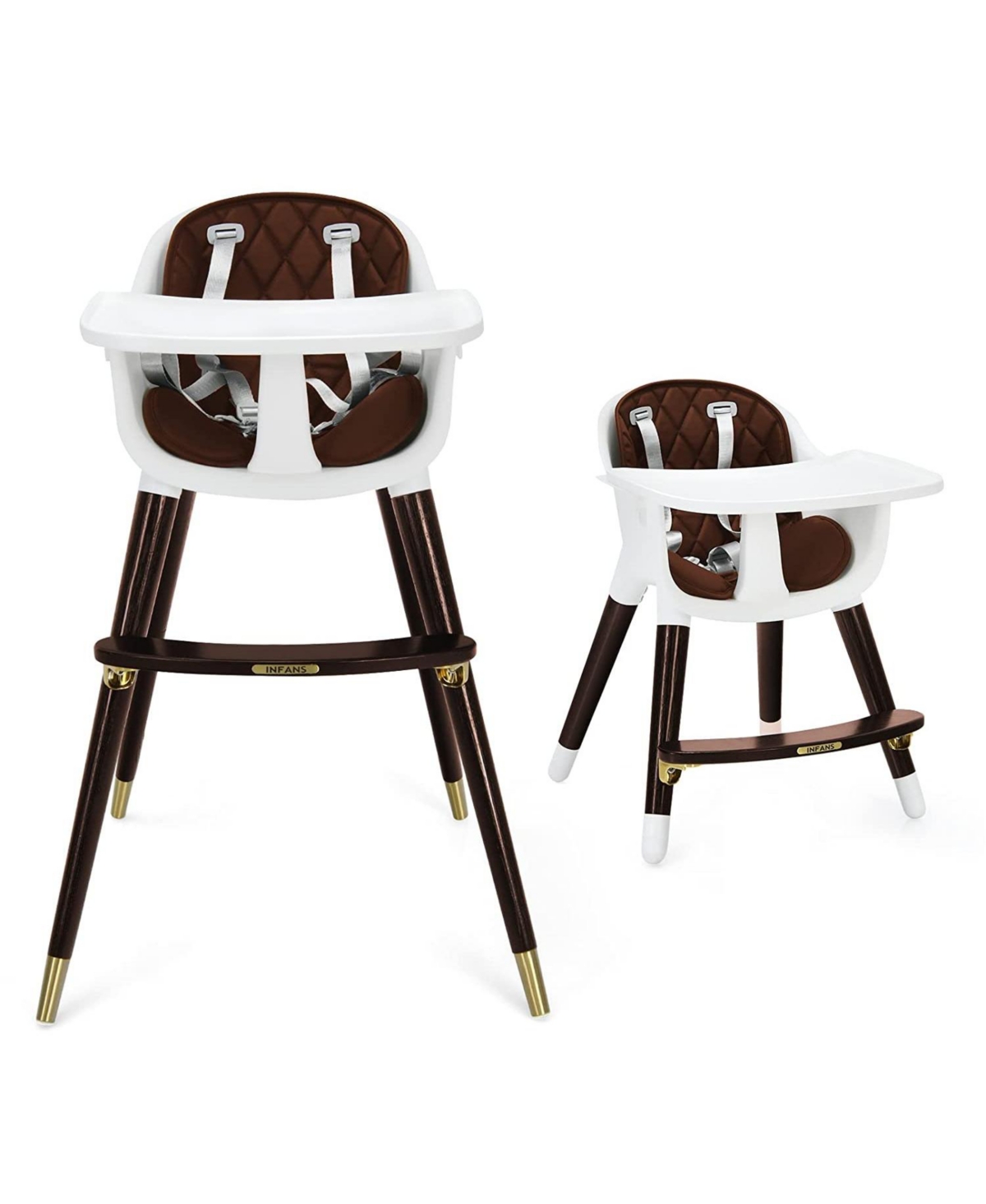 Click here for 3-In-1 Adjustable Baby High Chair with Soft Seat C... prices