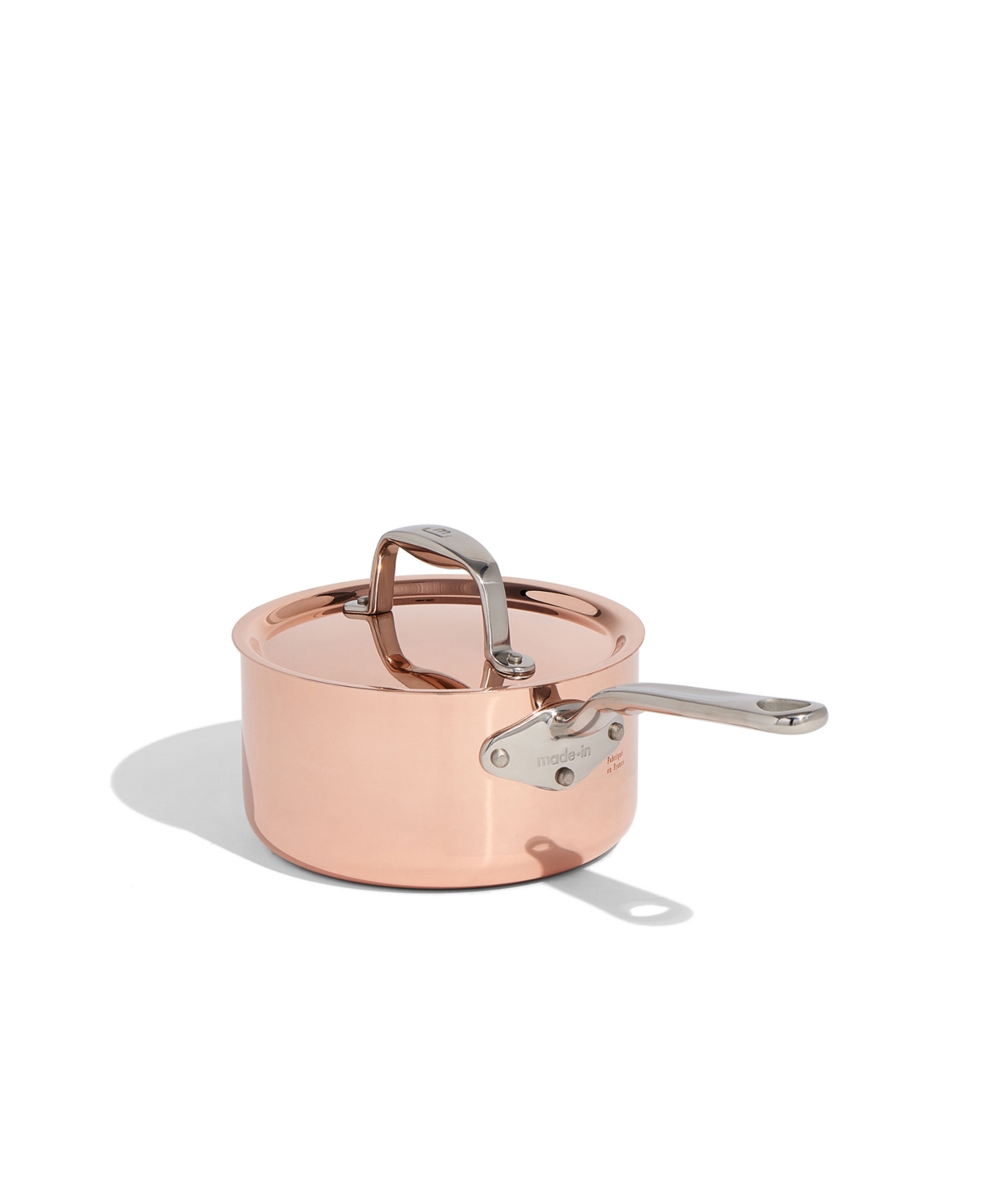 Click here for Made In Copper 1.9-Quarts Saucepan with Lid - Copp... prices