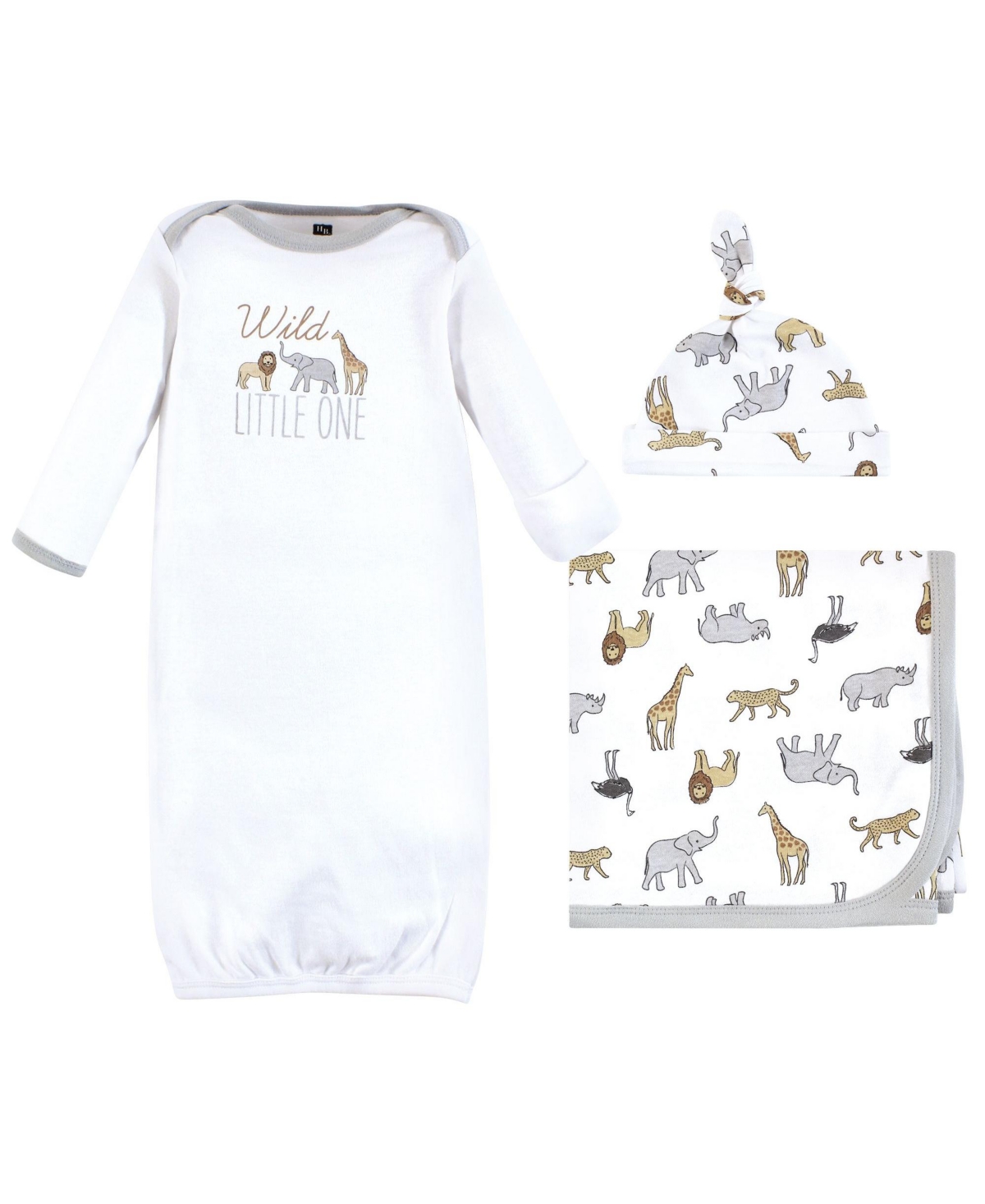 Click here for Hudson Baby Baby Boys Hudson Gown  Swaddle Blanket... prices