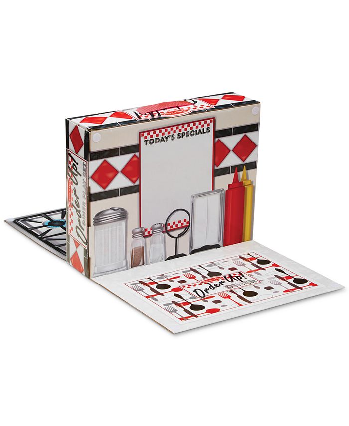Melissa and Doug Kids' Order Up! Diner Play Set - Macy's