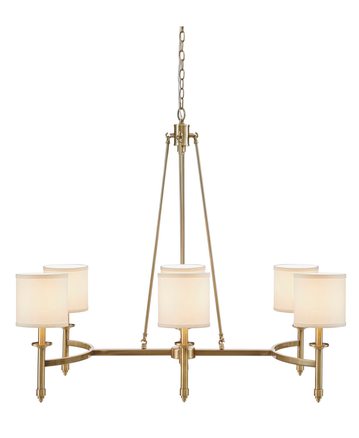 Click here for Hampton Hill 39.25 Elegenza 6-light Iron Chandelie... prices