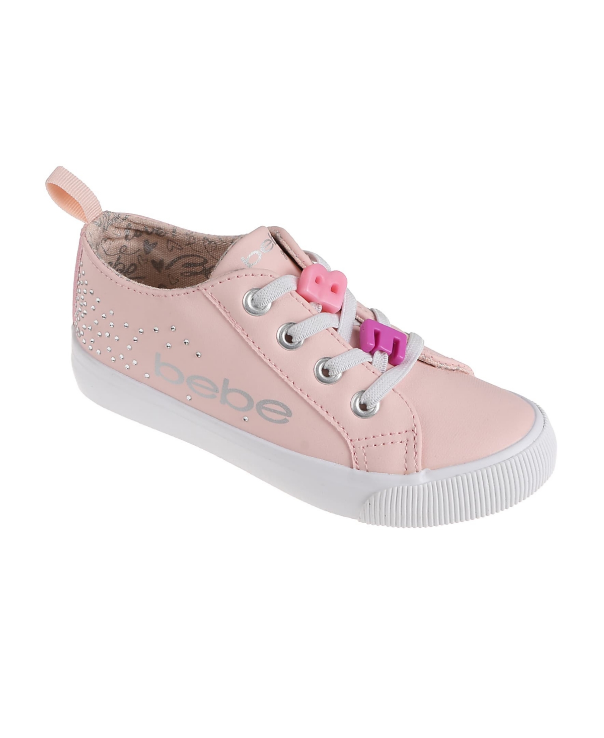 Click here for Bebe Toddler Girls Rhinestone Laces Sneakers - Blu... prices
