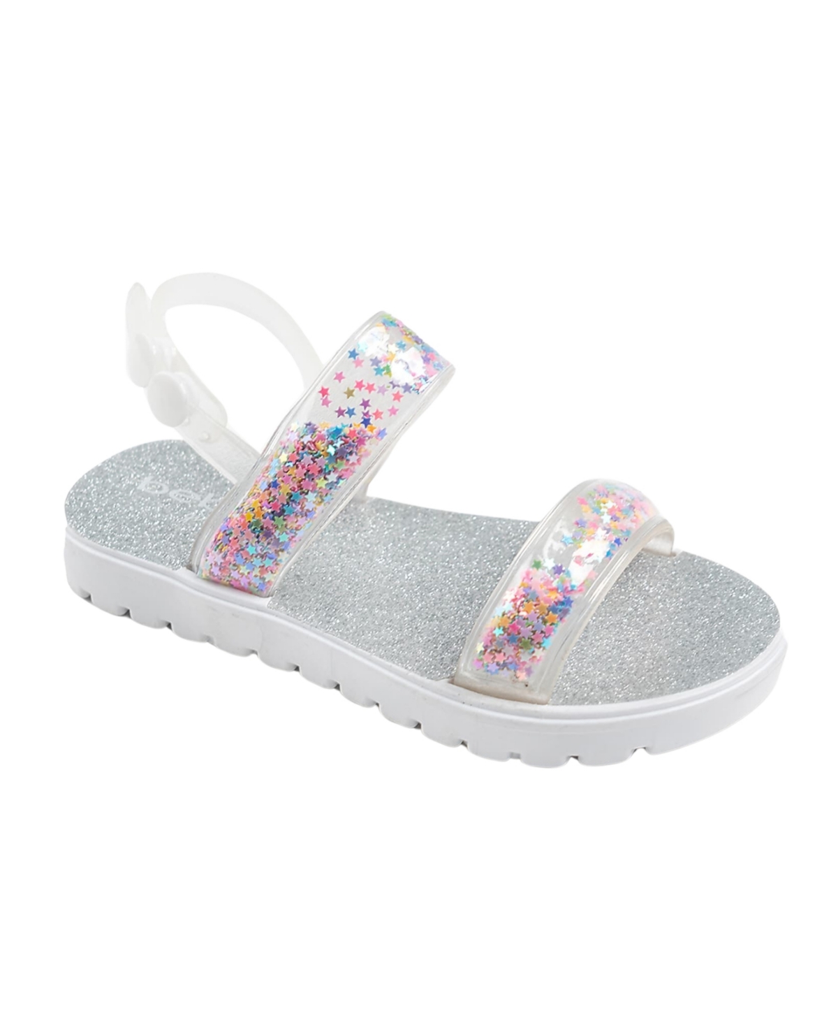Click here for Bebe Toddler Girls Loose Glitter Straps Sandals -... prices