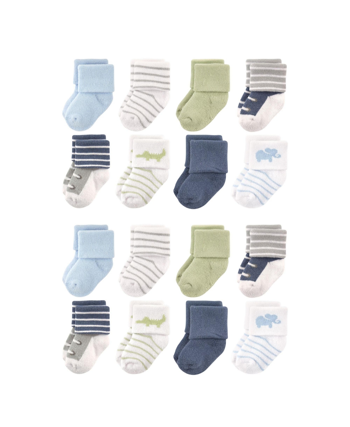 Click here for Luvable Friends Baby Boys Terry Fabric Sock Collec... prices