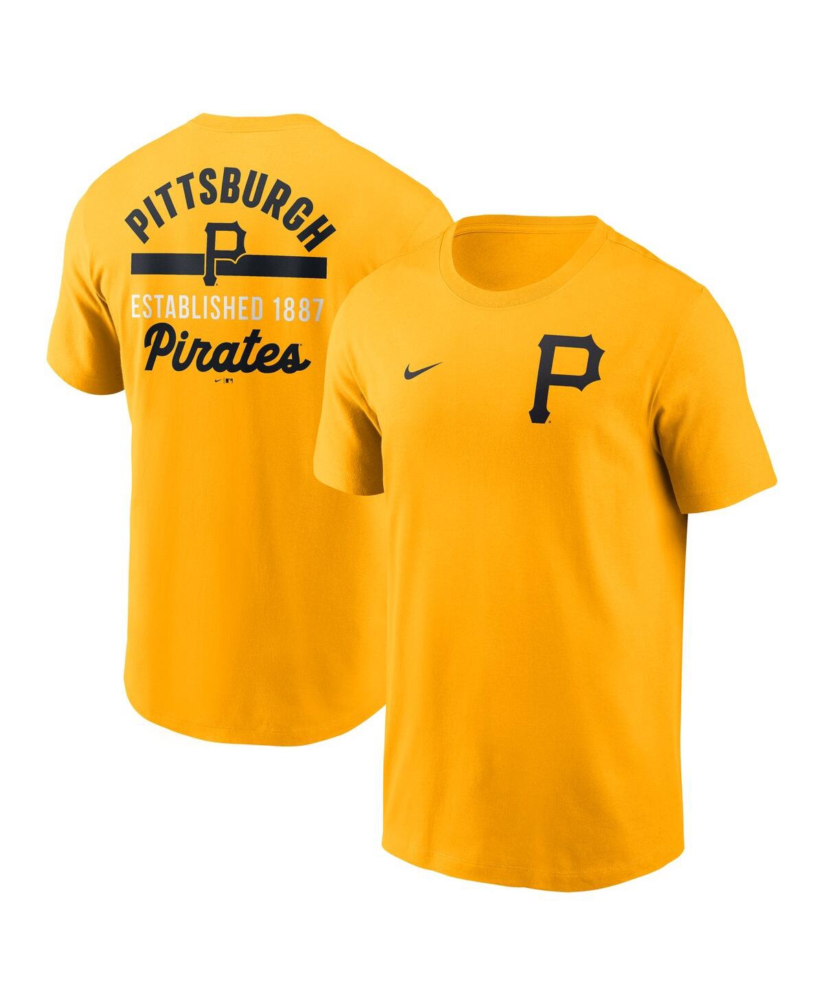 Click here for Nike Mens Gold Pittsburgh Pirates T-Shirt - Gold prices