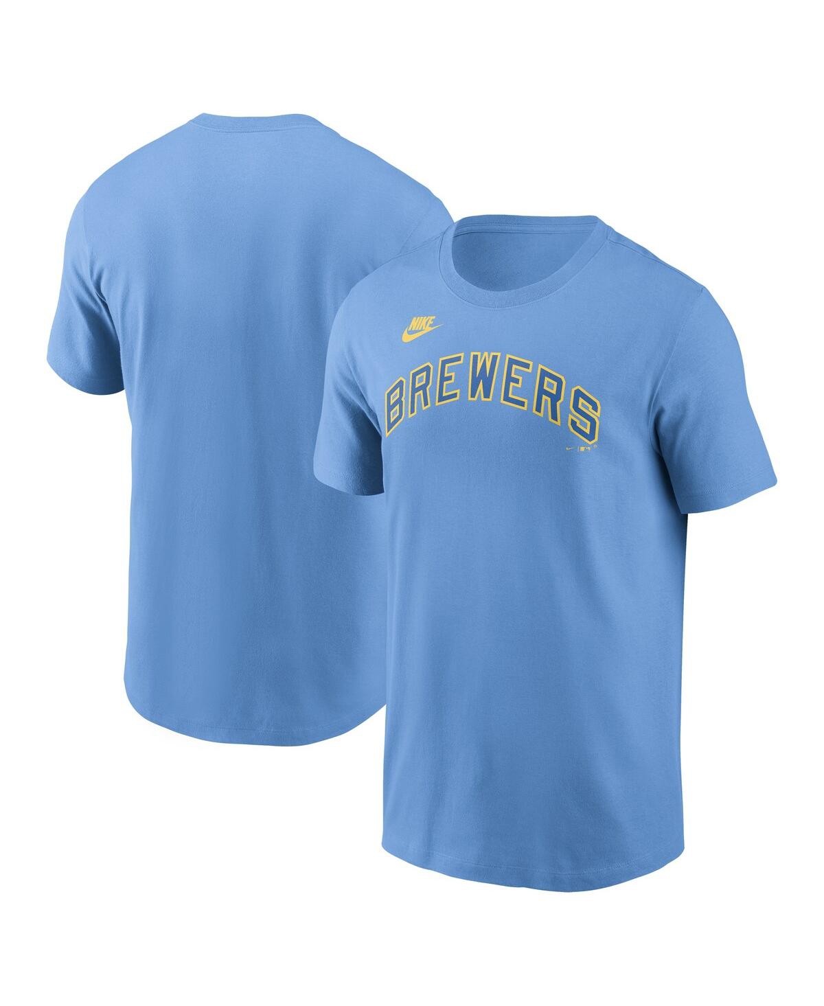 Click here for Nike Mens Powder Blue Milwaukee Brewers Cooperstow... prices