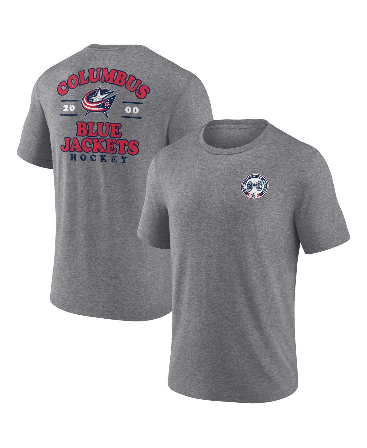 Click here for Fanatics Mens Heather Gray Columbus Blue Jackets W... prices