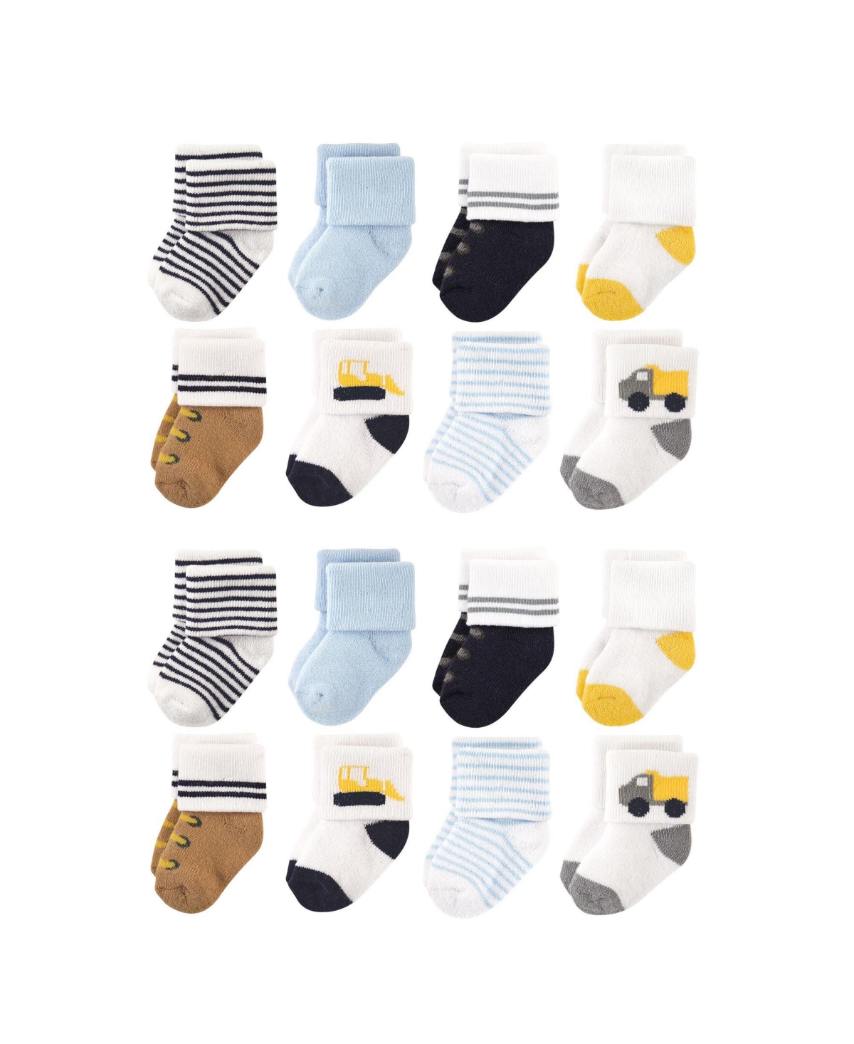 Click here for Luvable Friends Baby Boys Terry Fabric Sock Collec... prices