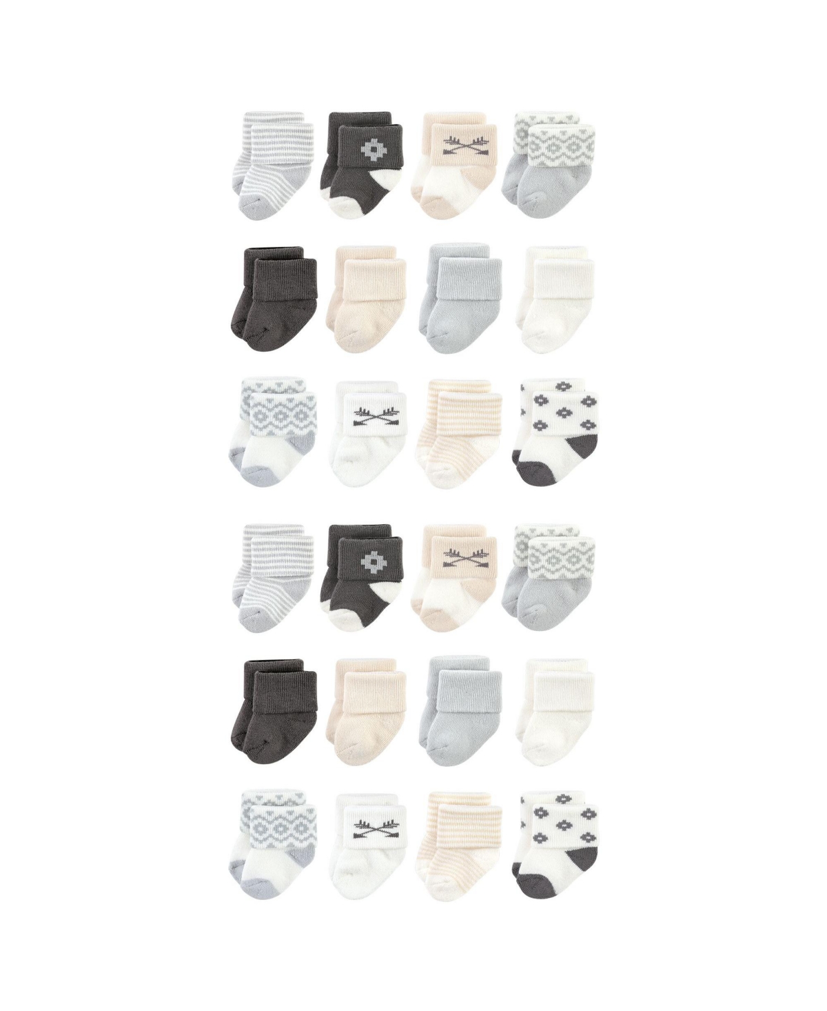 Click here for Hudson Baby Baby Boys Hudson Unisex 24-Pair Plush... prices