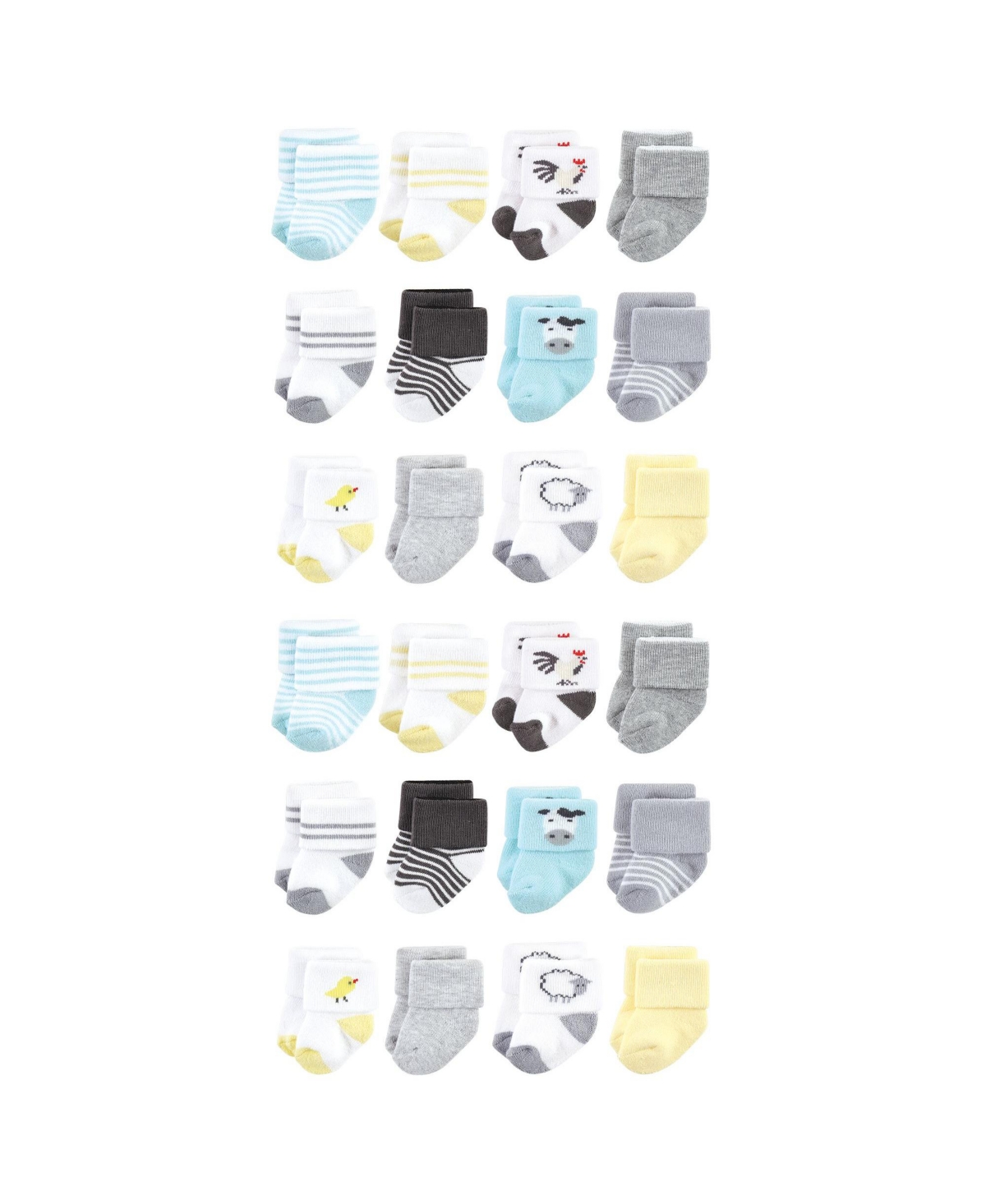 Click here for Hudson Baby Baby Boys Hudson Unisex 24-Pair Plush... prices