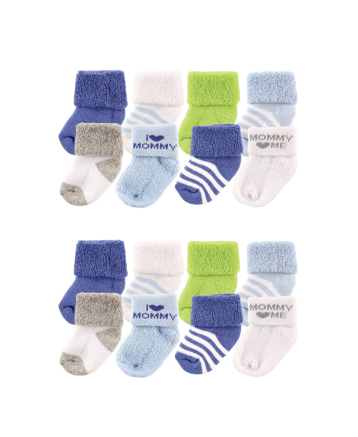 Click here for Luvable Friends Baby Boys Terry Fabric Sock Collec... prices