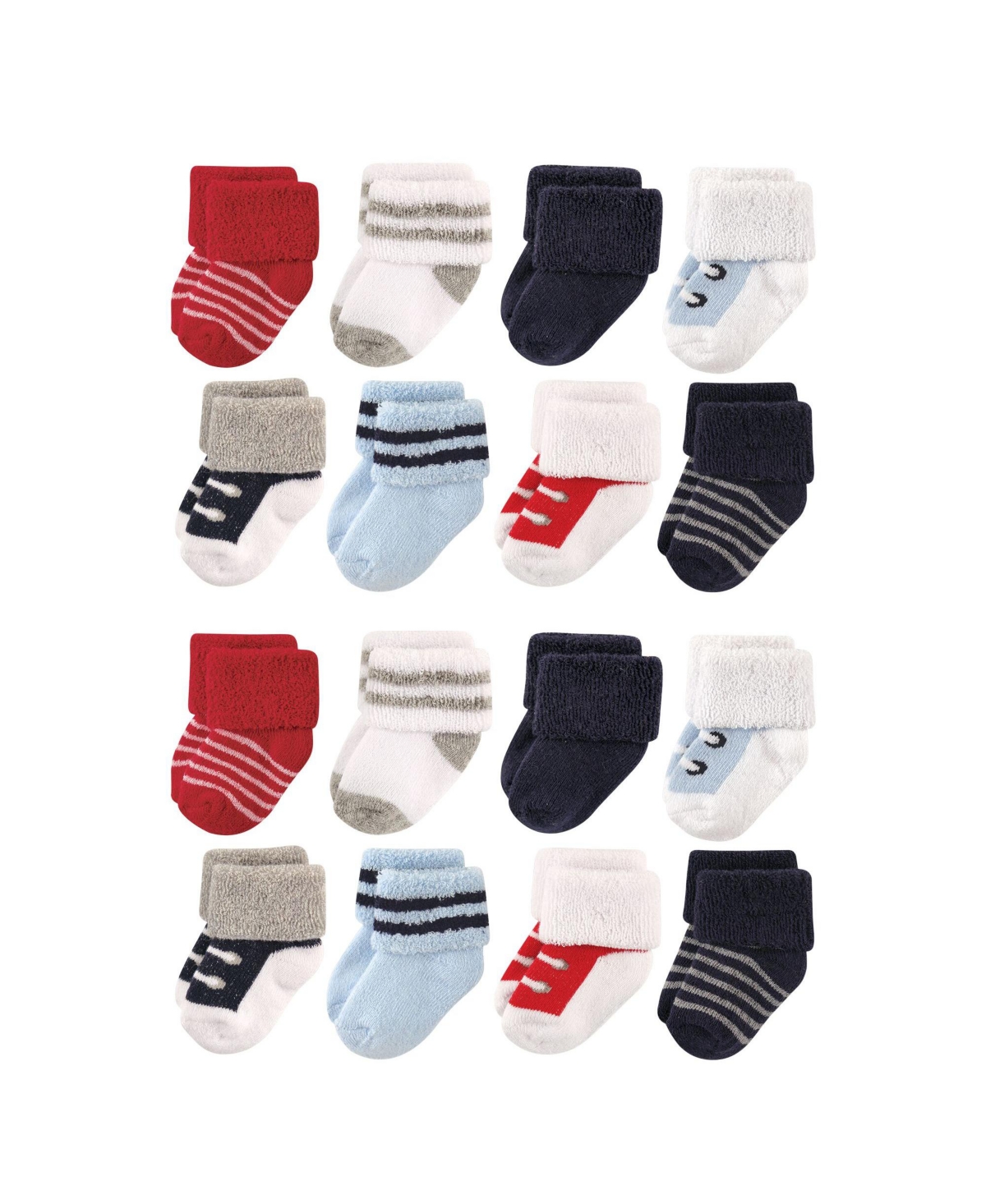 Click here for Luvable Friends Baby Boys Terry Fabric Sock Collec... prices