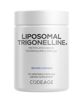 Codeage Liposomal Trigonelline - 250 mg Per Capsule - Plant-Based ...