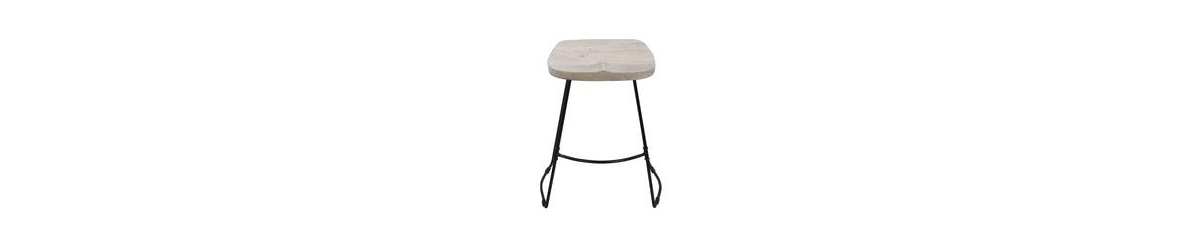 Click here for Rustic Counter Stool – Backless Mango Wood... prices