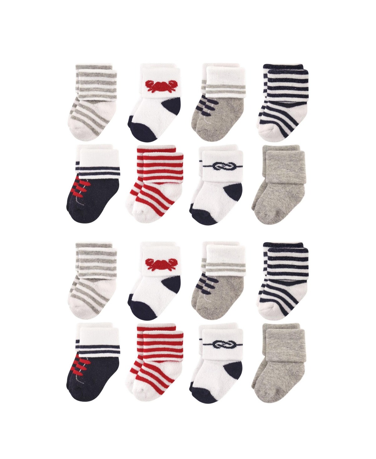 Click here for Luvable Friends Baby Boys Terry Fabric Sock Collec... prices