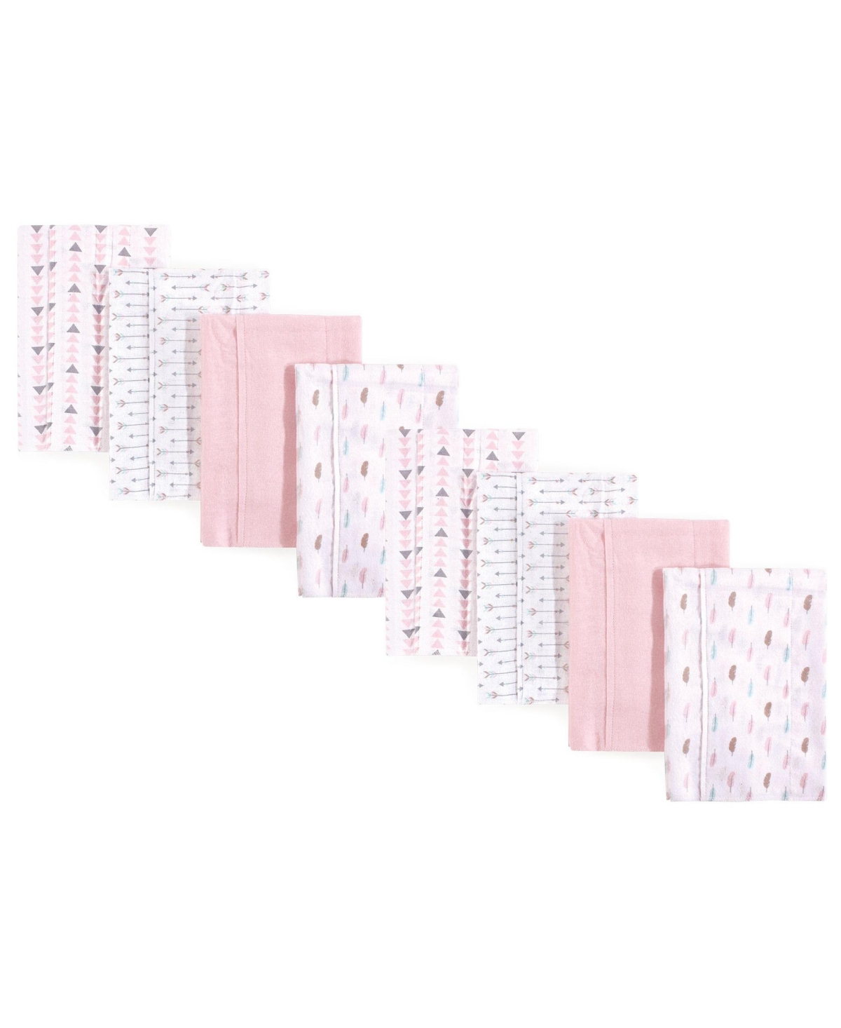 Click here for Luvable Friends Girls Durable Flannel Fabric Burp... prices