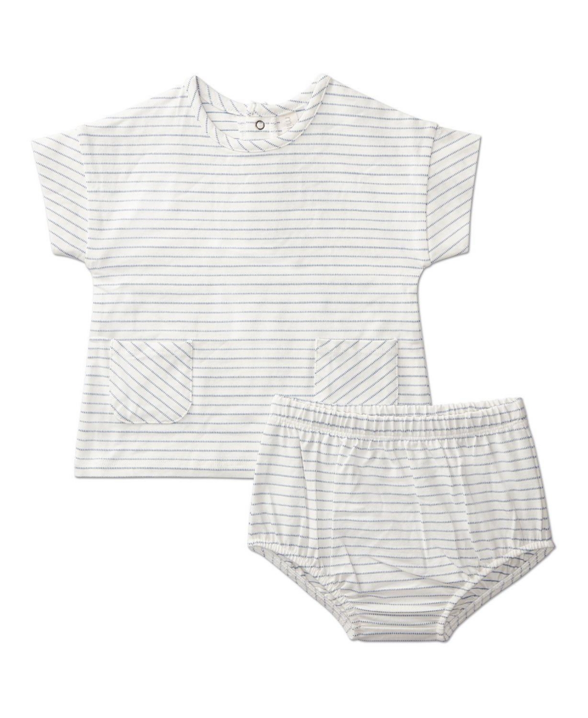 Click here for MeMoi Baby Boys Tiny Stripe Set - Blue prices