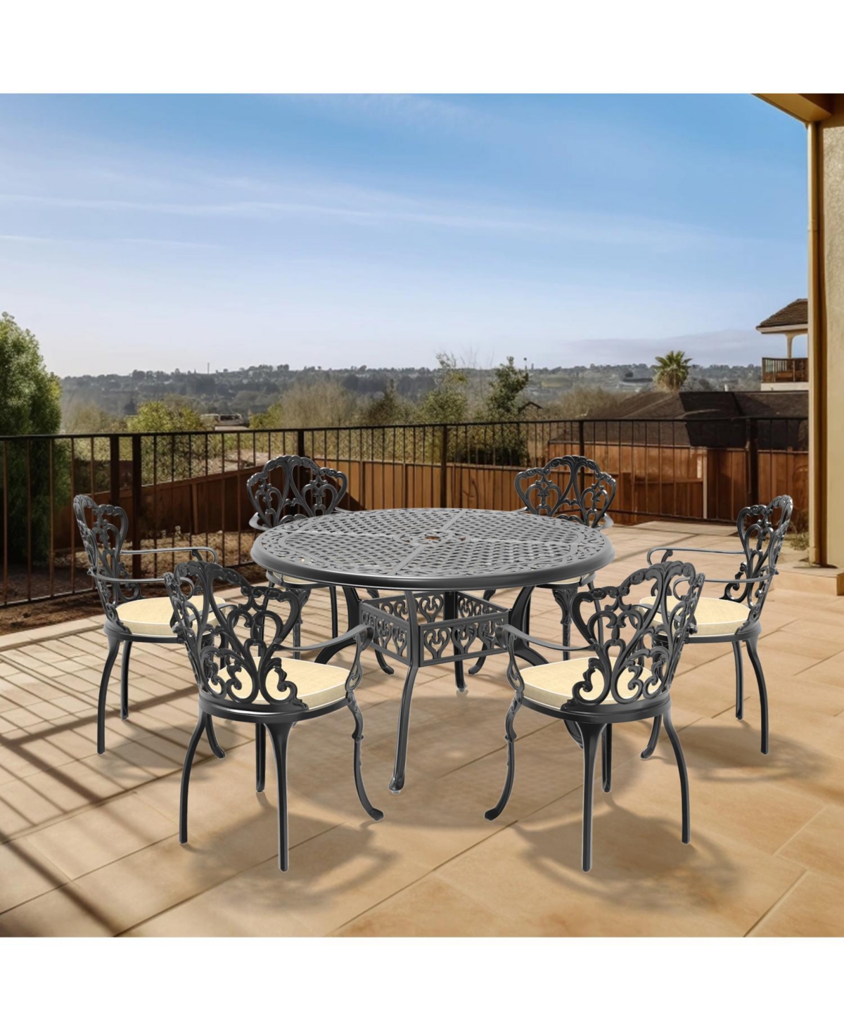 Click here for Streamdale (Cushions In Random Colors)7-Piece Set... prices