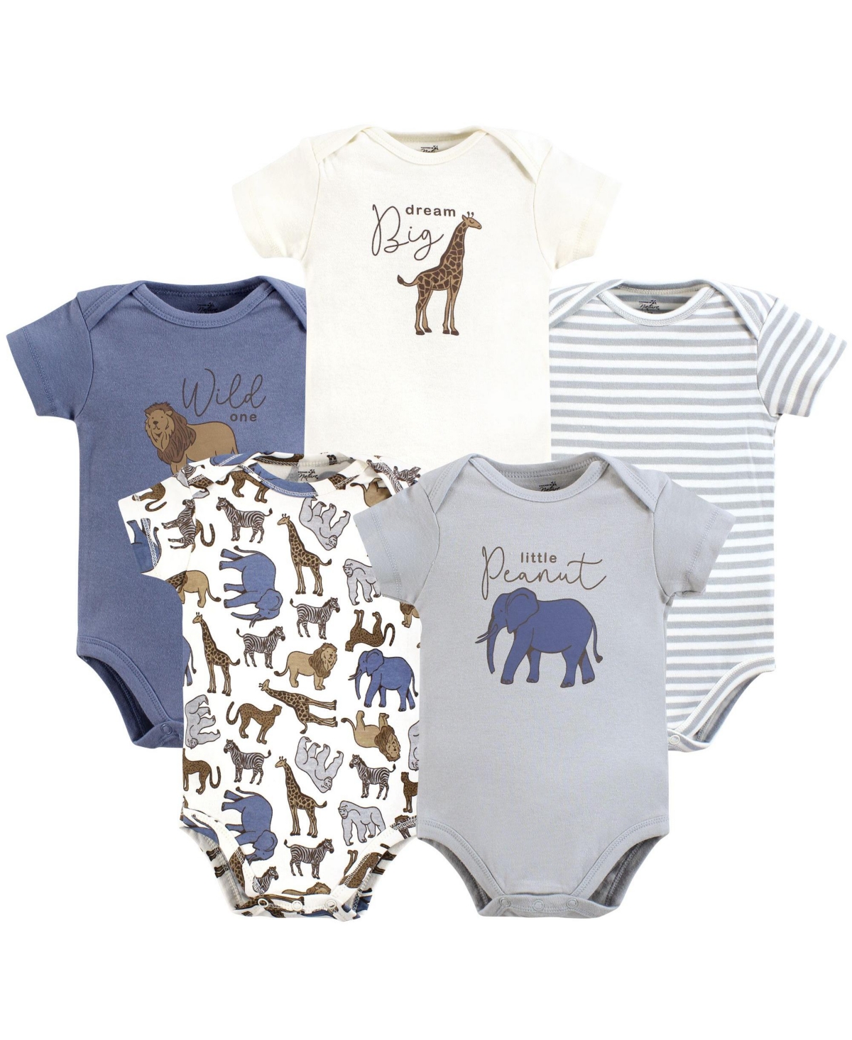 Click here for Touched by Nature Baby Boys Natural Cotton One-Pie... prices