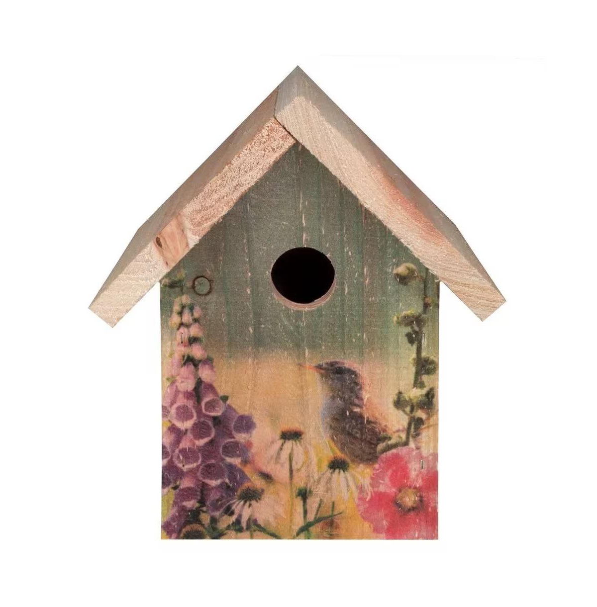 Click here for Wooden A-Frame Birdhouses for Wrens with Easy Hang... prices