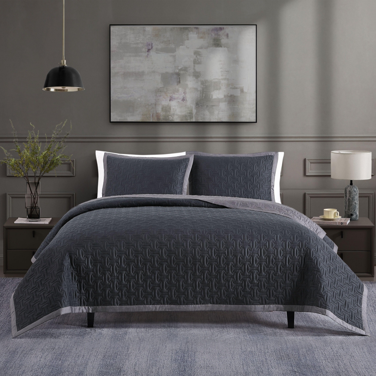 Click here for Bebejan 100 Cotton Sateen 3 Piece Textured Quilted... prices
