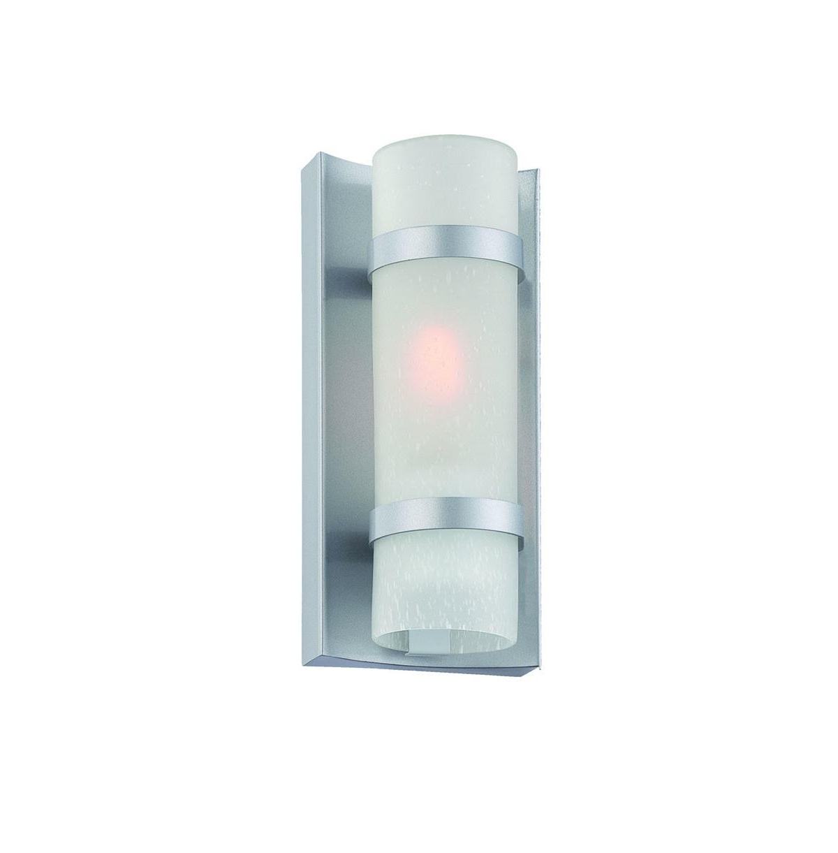 Click here for Bronze and White Glass Wall Sconce - White prices