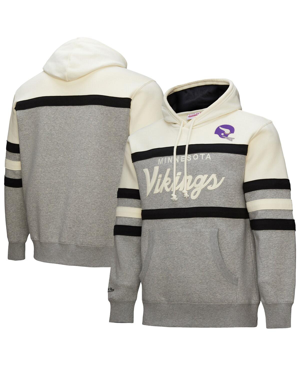 Click here for Mitchell & Ness Mens Heather Gray Minnesota Viking... prices