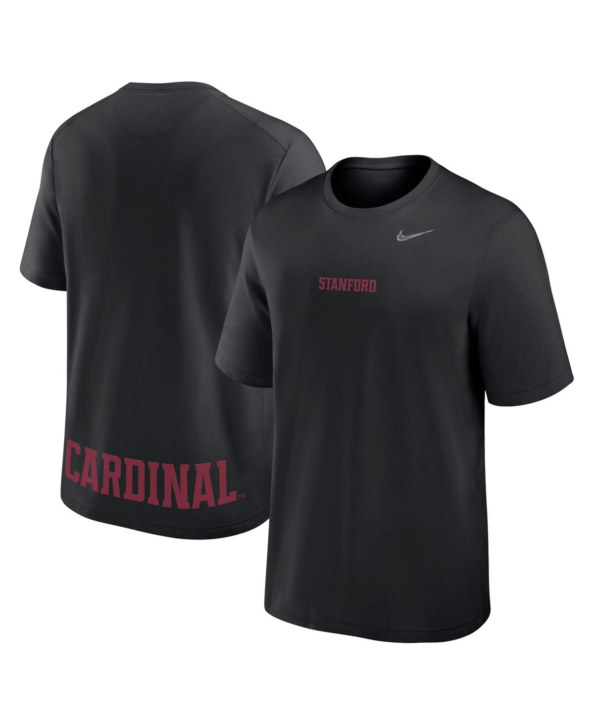 Click here for Nike Mens Black Stanford Cardinal Primary Statemen... prices