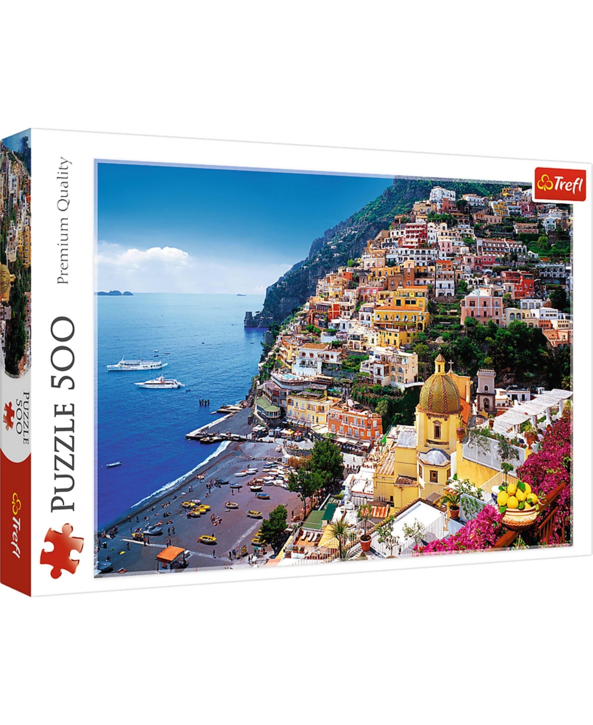 Click here for Trefl Red 500 Piece Jigsaw Puzzle - Positano  Ital... prices