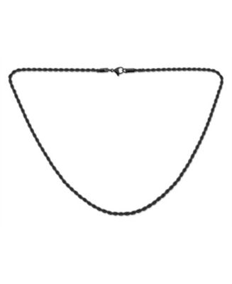 Bling Jewelry Classic Strong 3-5mm Twist Cable Wheat Foxtail Rope Chain ...