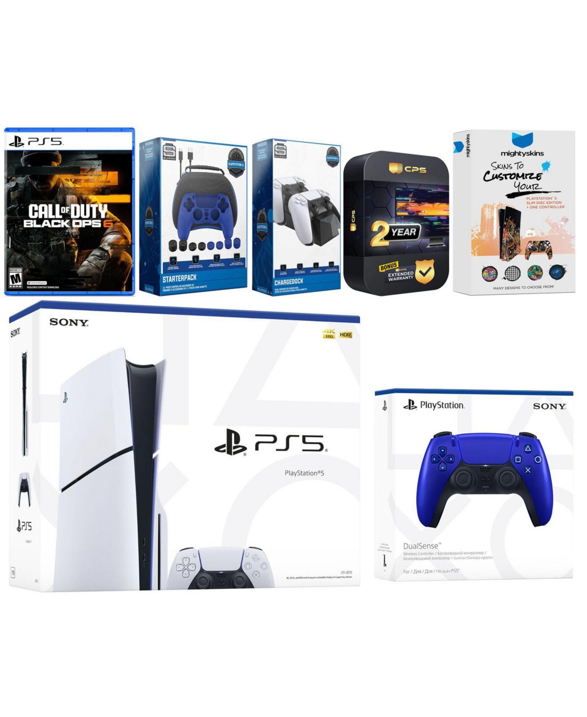 Click here for Sony Playstation 5 Slim Disc with Call of Duty: Bl... prices